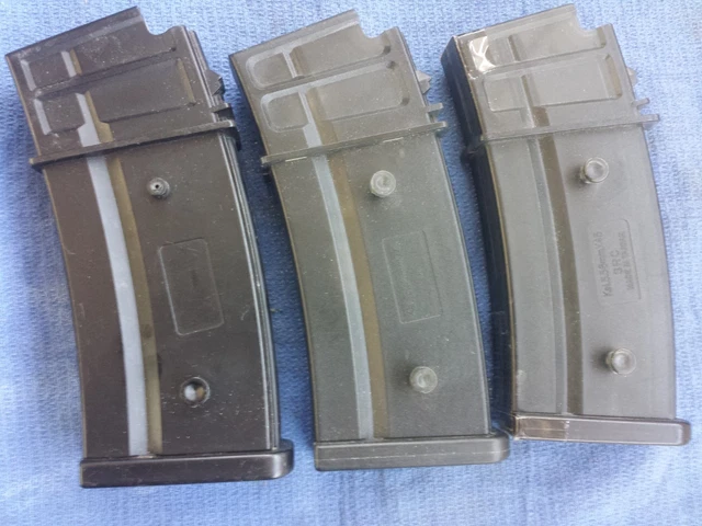AIRSOFT SRC CLASSIC army HK G36 magazine lot 3 pack $43.99 - PicClick