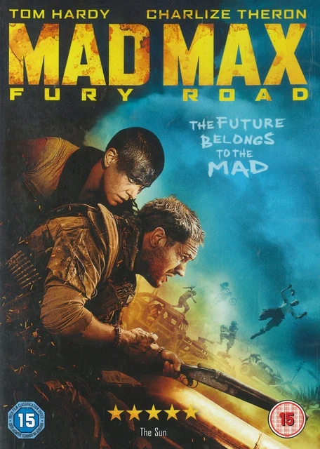 MAD MAX: FURY Road (2015) DVD, Tom Hardy, Charlize Theron, Nicholas ...