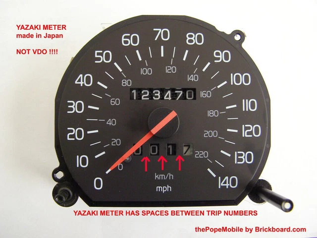 YAZAKI SPEEDOMETER REPAIR Kit! Capacitor Kit Volvo 740 760 780 940 960 ...