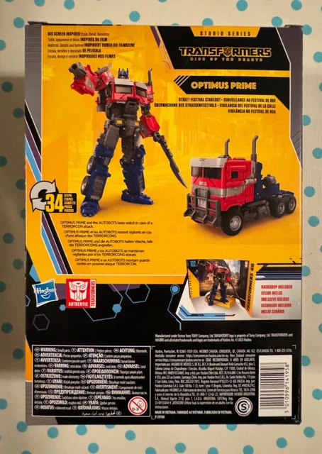 TRANSFORMERS STUDIO SERIES 102 Buzzworthy Bumblebee Optimus Prime ...