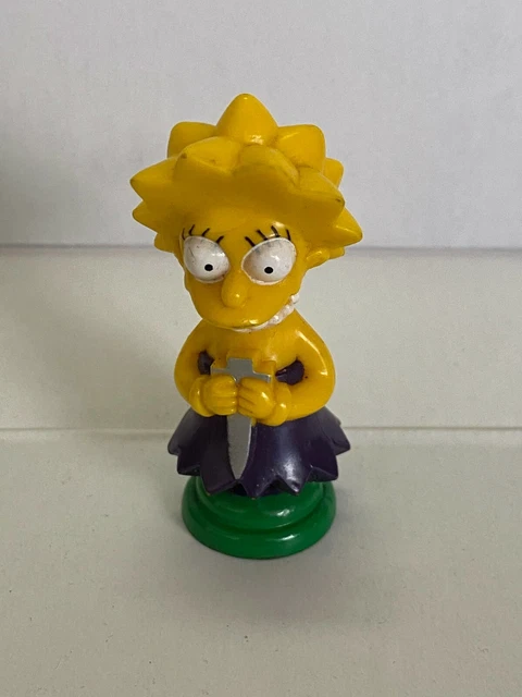LISA SIMPSON - The Simpsons 3D Chess Piece - 1992 - Character Green EUR ...
