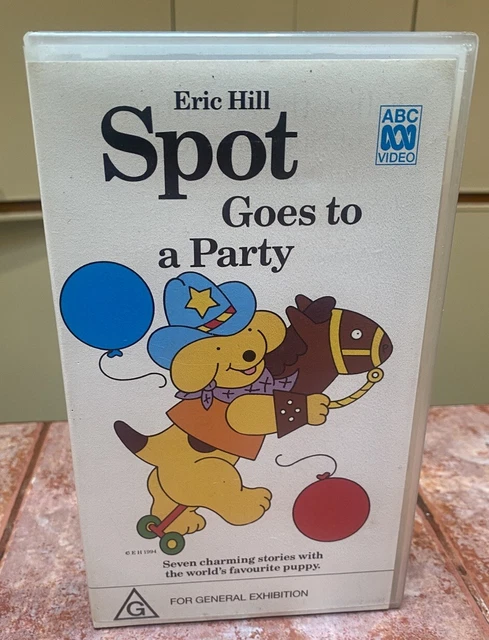 SPOT GOES TO A Party ABC Kids VHS Video (Tested) PAL $10.00 - PicClick AU