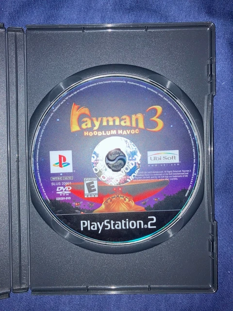 RAYMAN 3: HOODLUM Havoc (Sony PlayStation 2, 2003) DISC ONLY $3.95 ...