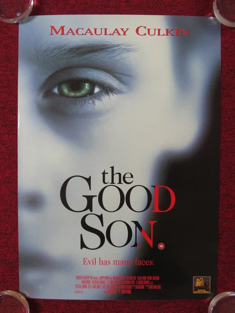 THE GOOD SON Vhs Poster Macaulay Culkin Elijah Wood 1993 £10.24 ...