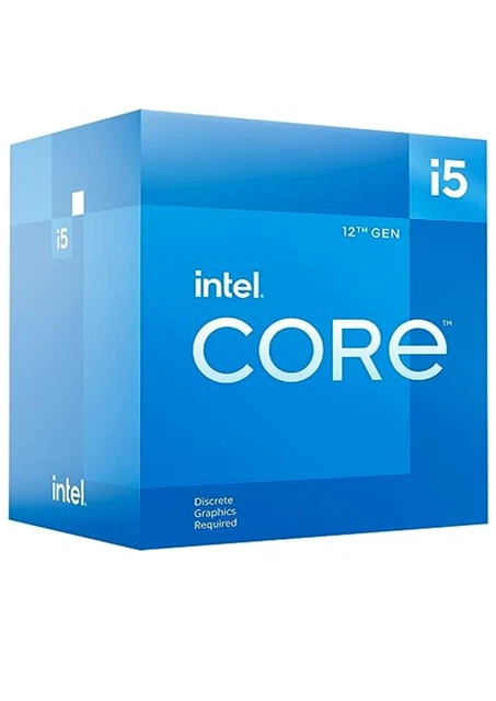 INTEL CORE I5-12400 F Core i5 2,5 GHz Skt 1700 Alder Lake BX8071512400F ...