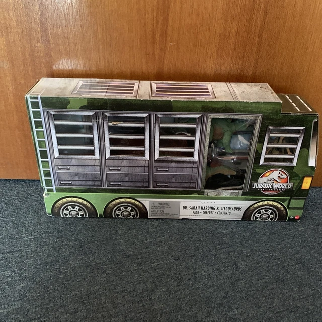 JURASSIC WORLD LEGACY Collection Dr Sarah Harding & Stegosaurus Pack ...