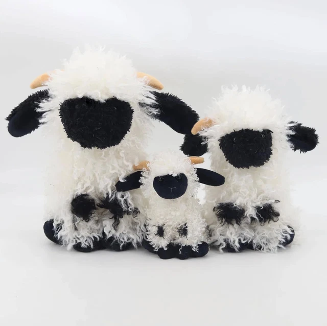JOMANDA VALAIS SHEEP Plush 12cm, 18cm and 23cm Soft Toy £9.99 - PicClick UK