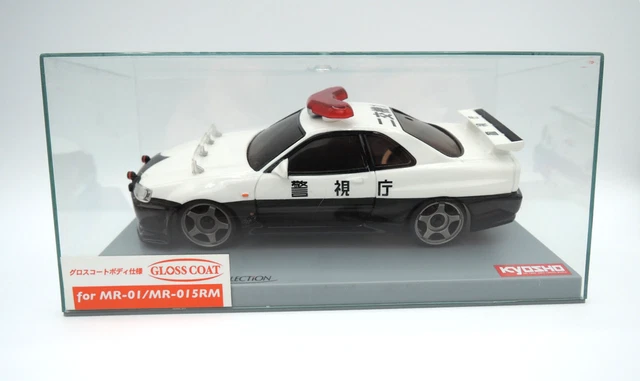 KYOSHO MINI-Z POLICE Car Nissan Skyline R34 GT-R Auto Scale $137.00 ...