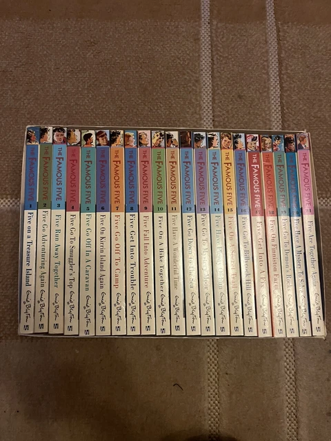 THE COMPLETE FAMOUS Five Enid Blyton Box Set Complete 21 Books £5.00 ...
