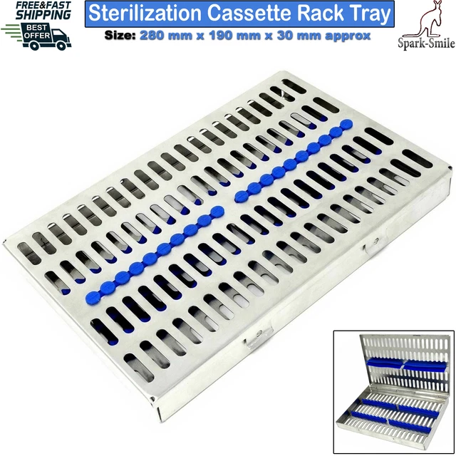 STERILIZATION CASSETTE RACK 20 Surgical Instrument Dentist Scaler ...