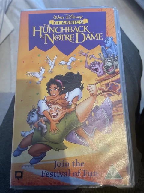 WALT DISNEY CLASSICS, The Hunchback Of Notre Dame, VHS Tape £1.16 ...