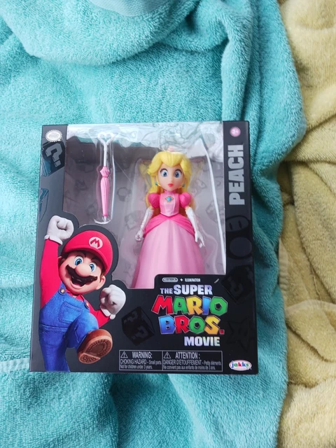 SUPER MARIO BROS Movie Princess Peach 5" Figure 2023 Jakks Pacific New Sealed EUR 38,60 ...