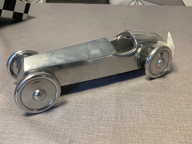 GENUINE RARE MILLE Miglia 1930 Ferrari Desk Racer Aluminium Model ...