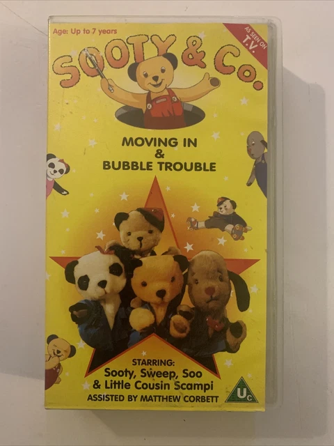 SOOTY & CO. - vhs video tape - Children’s Cult Classic - Moving In ...