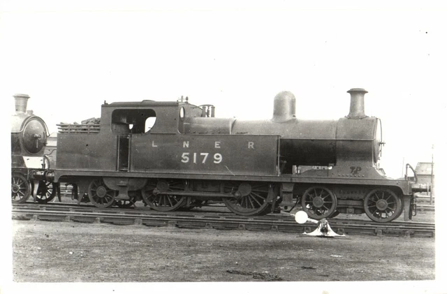 RAIL PHOTO LNER GCR 442t C13 5179 Trafford Park shed Manchester CLC £2. ...