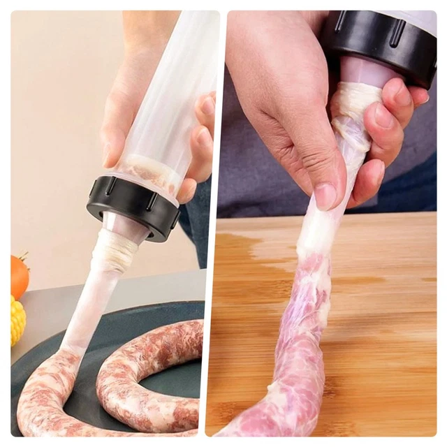 2ROLLS EDIBLE SAUSAGE Casings for Easy Homemade Sausage Making $23.82 ...