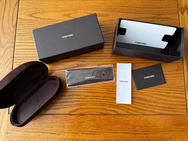 BRAND NEW TOM Ford Glasses Case In Box With Cleaning Cloth £15.00 ...
