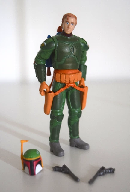 RARE STAR WARS TAC Comic Packs Fenn Shysa Mandalorian 3 3/4" fig loose ...