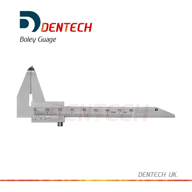 DENTECH DENTAL TOOLS Boley Gauge Vernier Caliper Lab Sliding Tool ...
