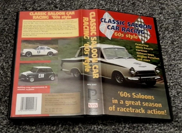 CLASSIC SALOON CAR Racing 60S Style 60S Saloons Motorsport Pal Vhs ...