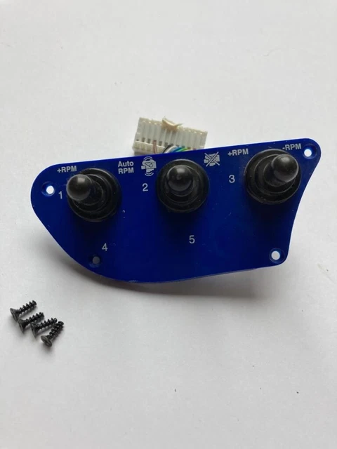 SCANRECO RC400 - LH switch panel with 3x toggle switches £100.00 ...