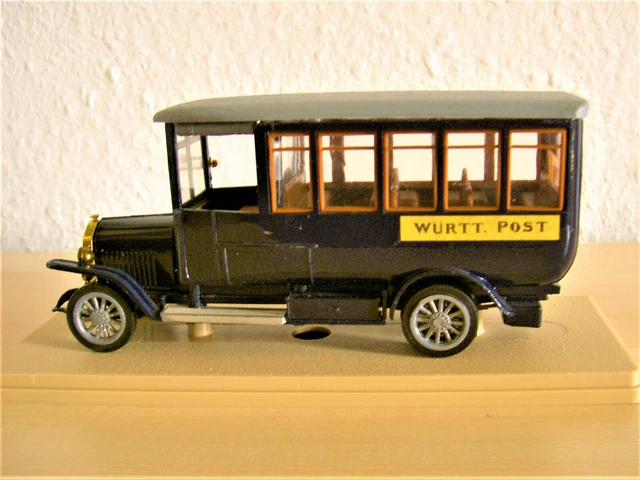 MAGIRUS DEUTZ - DIANO - OLDTIMER-BUS 1919 - BLAU WÜRTT. POST-1:40 ...
