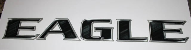 EAGLE WORD / Name Decal Black Legend Logo Graphics Jayco 5Th Wheel ...