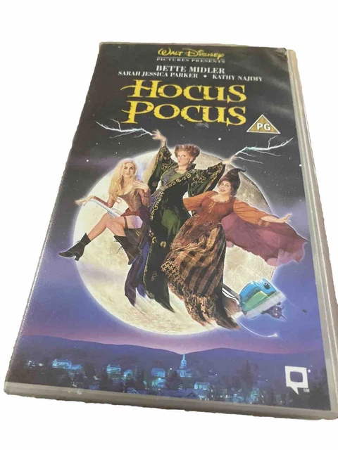 HOCUS POCUS VHS Video Tape Walt Disney Pictures Childrens Film Movie ...