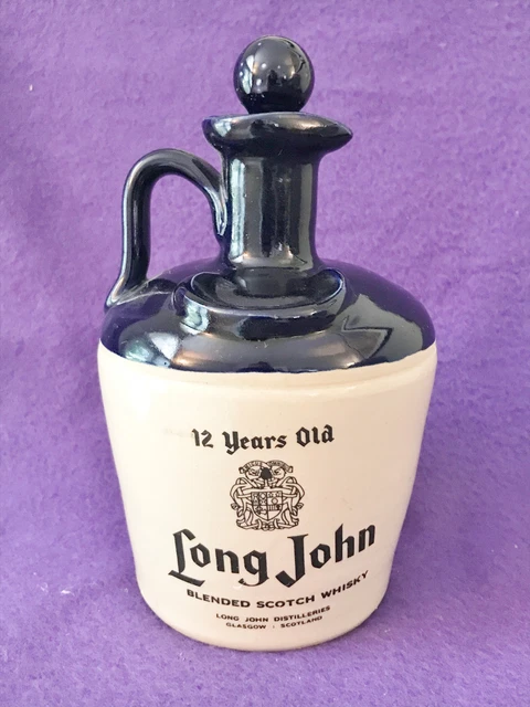 VINTAGE 12 YEAR Old Long John Blended Old Scotch Whisky Flagon - Empty ...