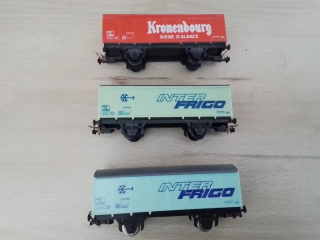 FOBBI HO. 3 Wagons Inter Frigo Kronenbourg (Lot C) EUR 14,90 - PicClick FR