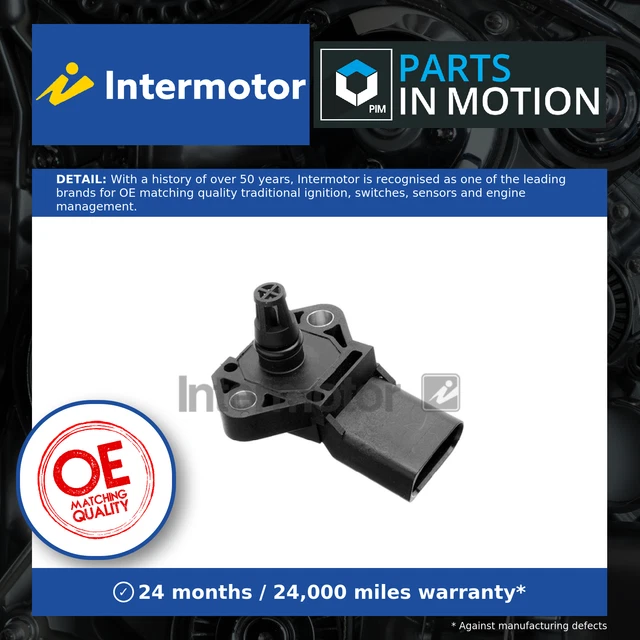 MAP SENSOR FITS VW LUPO Mk1 1.4D 99 to 05 AMF Manifold Pressure ...