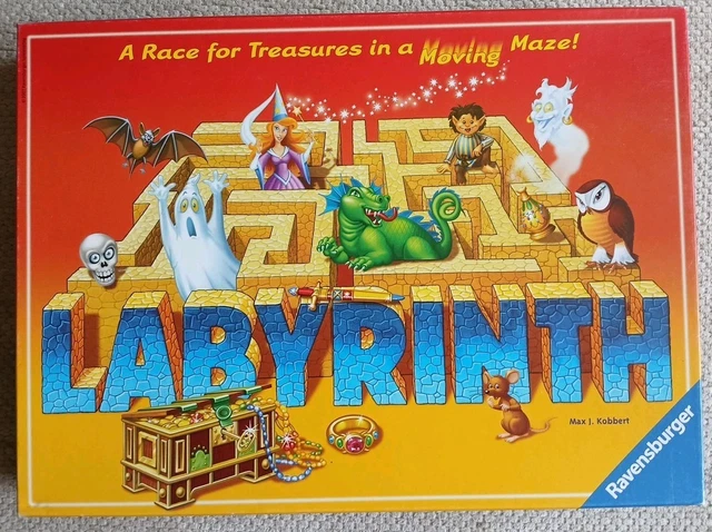 RAVENSBURGER LABYRINTH FAMILY Board Game. Boxed And Complete £9.99 ...