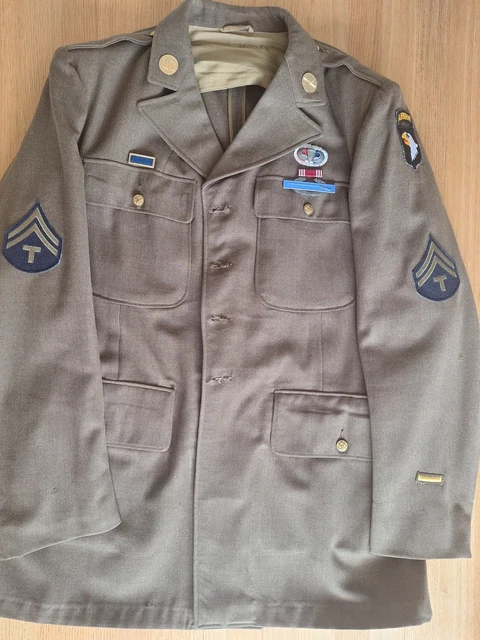 US ARMY WW2 A Class Uniform Complete £104.68 - PicClick UK