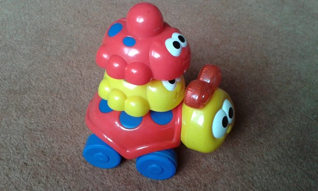 FISHER-PRICE ELECTRONIC LAUGH & Learn BEE-BOP BUILDIN' ROLLIN' LADYBIRD ...