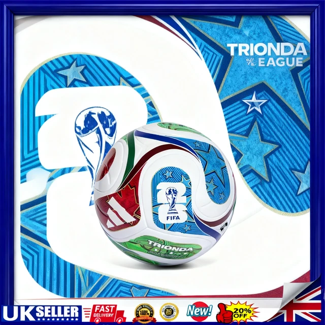 2026 FIFA WORLD Cup Official Match Soccer Ball - Authentic Tournament ...