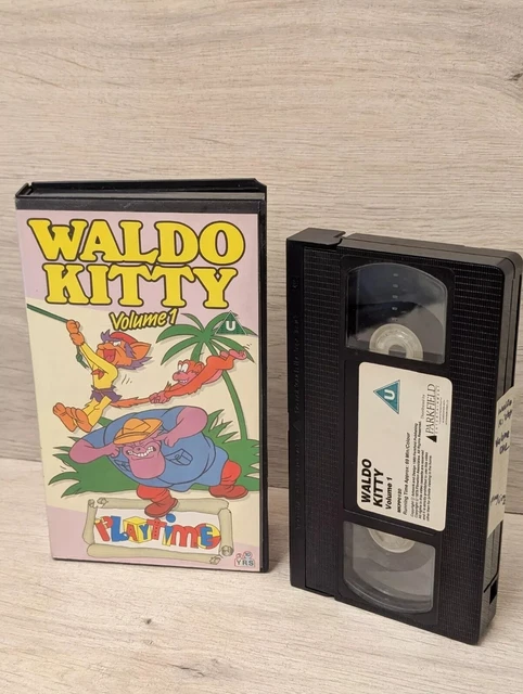 WALDO KITTY VOLUME 1 Childrens vintage vhs video tape £16.32 - PicClick UK