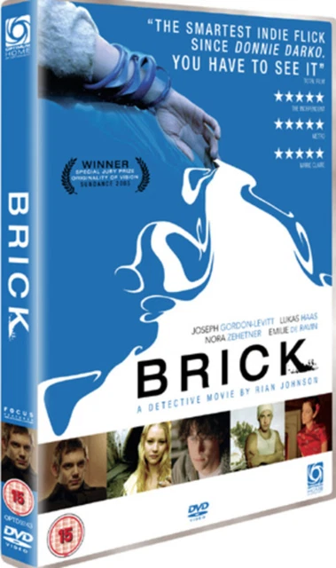 BRICK (DVD) BRIAN J. White Richard Roundtree Noah Segan Matt O'Leary ...