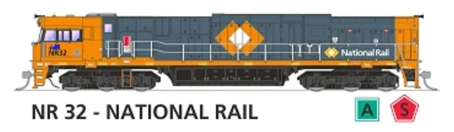 SDS MODELS, NR Class Locomotive, HO Scale; NR 32 - National Rail $275. ...