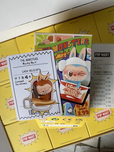 POP MART LABUBU The Monsters Wacky Mart Series Figures Canned Sardines ...