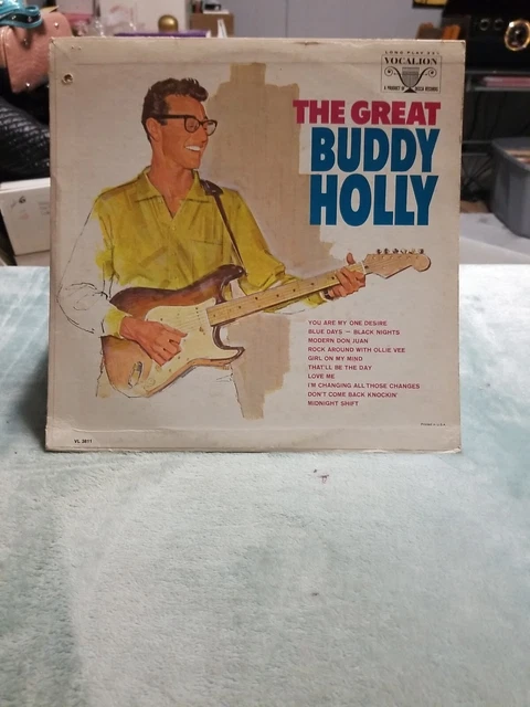 Album Vinyle Original Buddy Holly The Great Buddy Holly Vocalion Vl 3811 Eur 1118 Picclick Fr