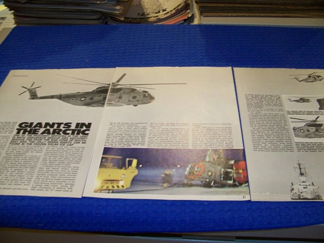 SIKORSKY HH-3E &GIANTS In The Arctic" ..History/Photos/Details (#730Kk ...