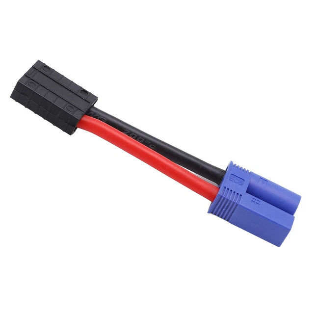 EC5 MALE CABLE EC5 To Female Cable Connector Adapter 95mm 12AWG For RC ...