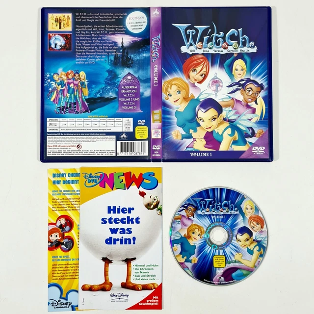 DISNEY DVD ANIMATION W. I. T. C. H. #1 German Witch Meridian Phobos ...