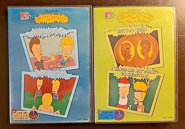 MTV THE BEST of Beavis And Butthead 2 DVD Set -27 Comedy Episodes $20. ...