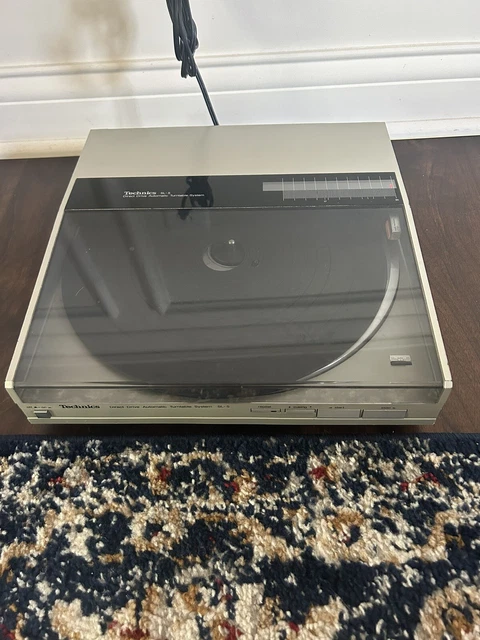 VINTAGE TECHNICS SL-5 Linear Tracking Direct Drive Turntable Works £111 ...