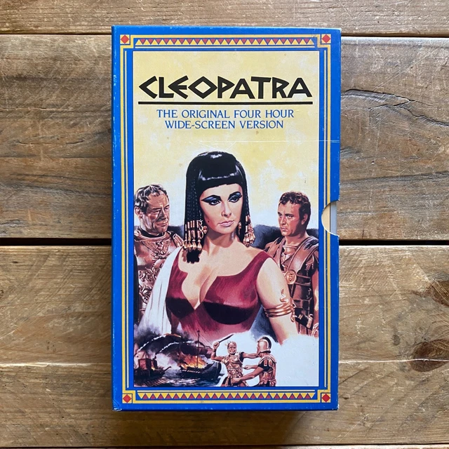 CLEOPATRA VHS - Double Boxset - Joseph L Mankiewicz - 1990 CBS Fox ...