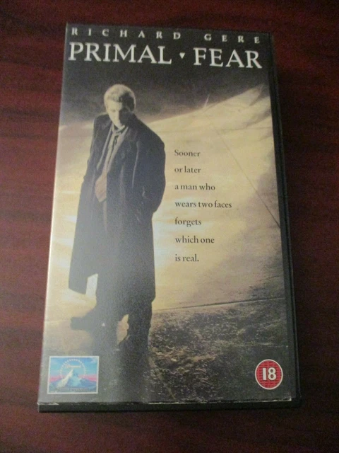 RICHARD GERE PRIMAL Fear VHS Video Tape NEW EUR 9,18 - PicClick IT