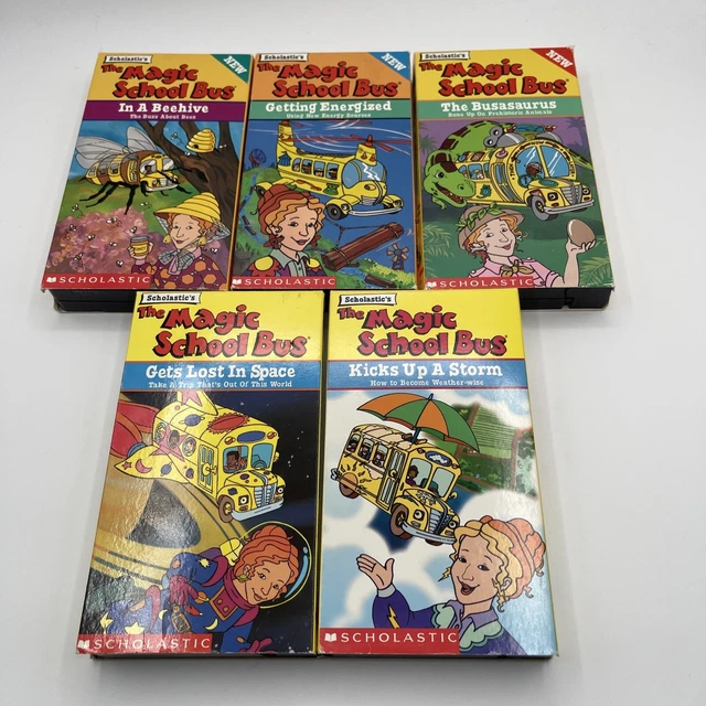 THE MAGIC SCHOOL Bus VHS Lot of 5 Tapes Kidvision And Scholastic 1996 ...