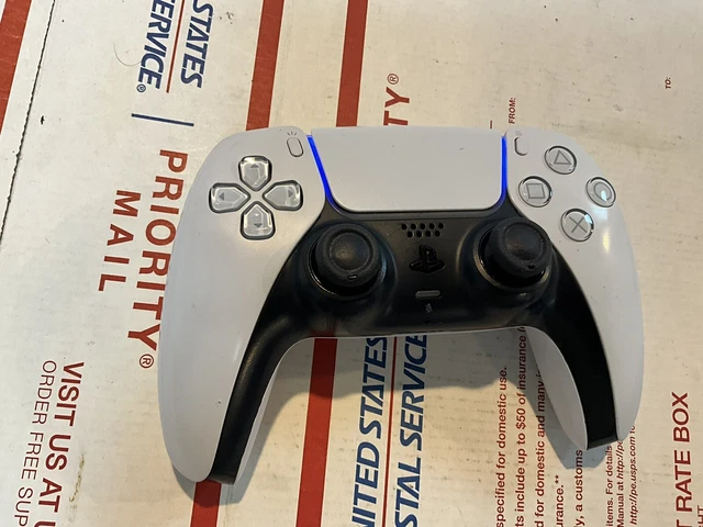 SONY PLAYSTATION 5 PS5 DualSense Wireless Controller, White/black Used ...