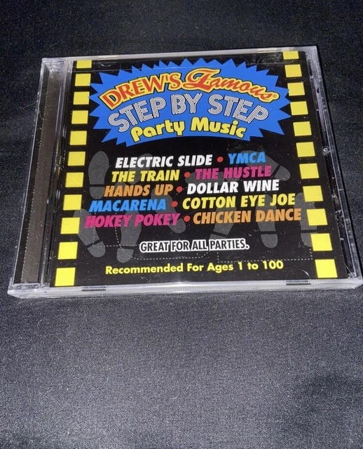 DREWS FAMOUS HITS Electric Slide Macarena The Hustle YMCA Cotton Eye ...